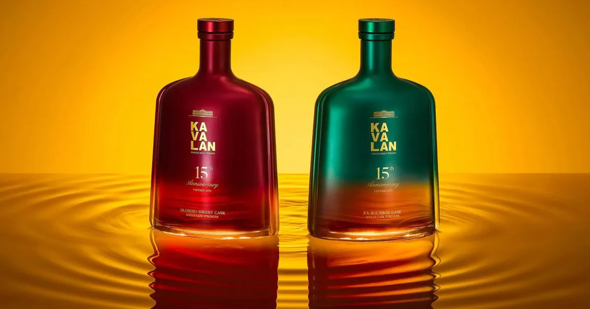 Update - De Kavalan 15th Anniversary Vintage 2009 whisky is nu te koop ...