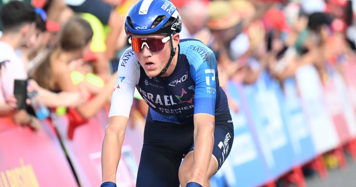 In true Pogacar style! Marco Frigo claims first pro victory with epic ...