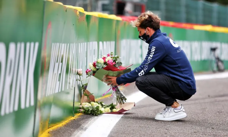 Four years ago: Terrible crash at Spa costs Hubert his life