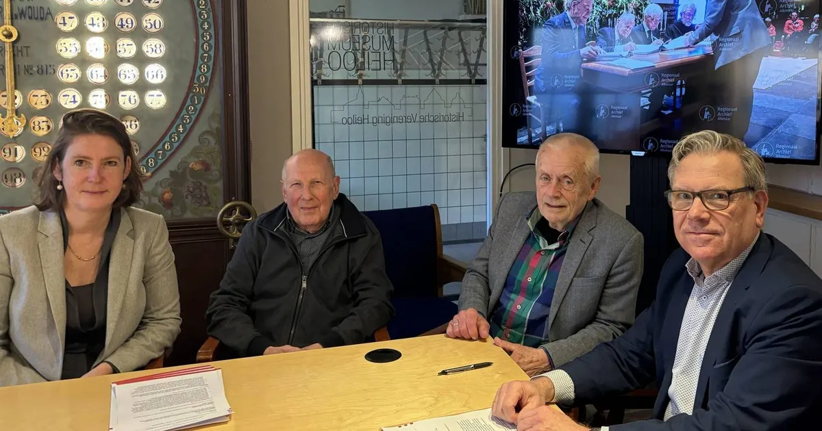 Overeenkomst Regionaal Archief Alkmaar en Historische Vereniging Heiloo ...