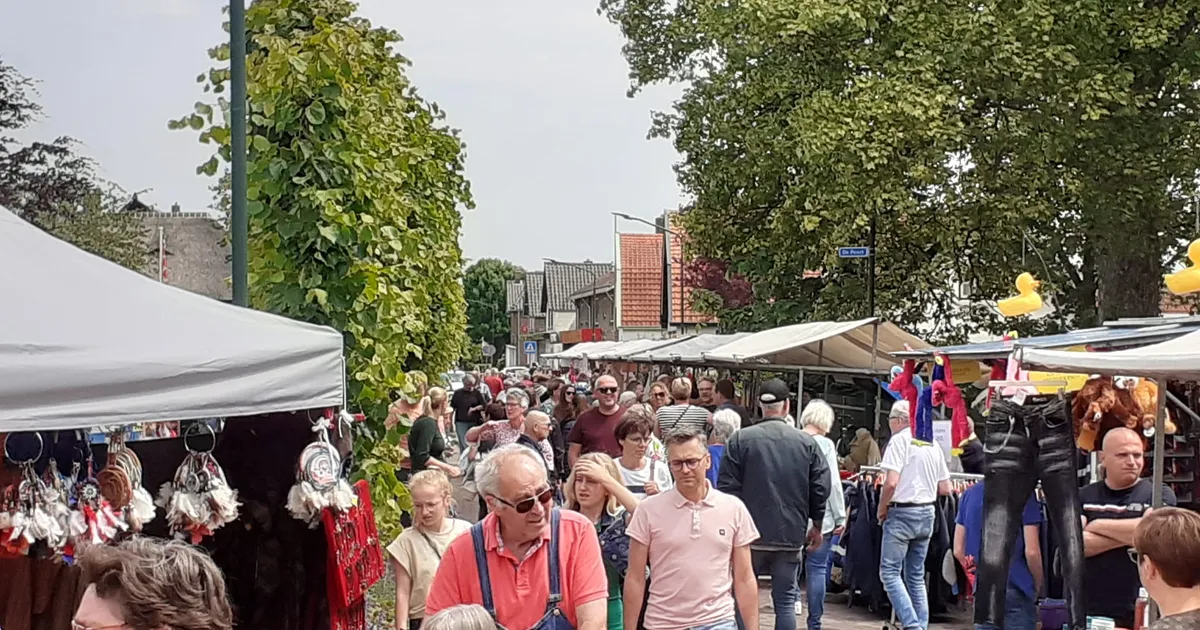 9e Lustrum jaarmarkt op de Aelse Dag in Andel