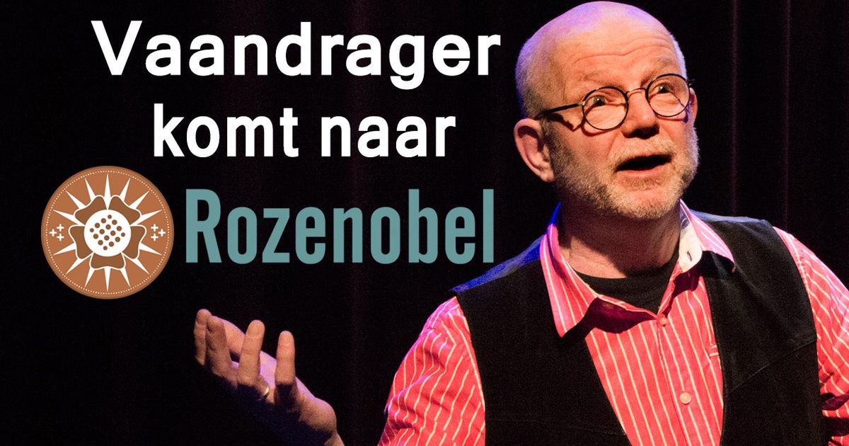 Cabaretier Marcel Vaandrager naar Gorinchem met nieuwe voorstelling
