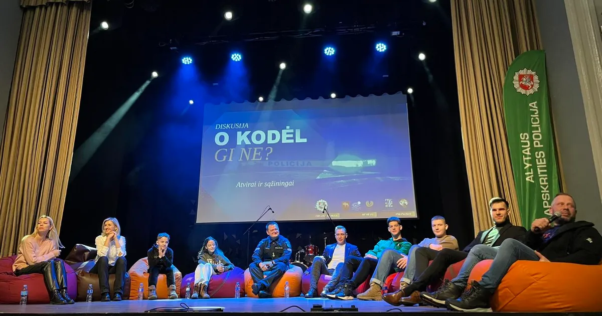 Lazdijų policijos viršininkas: kaip padėti teisingą kablelį sakinyje „O ...