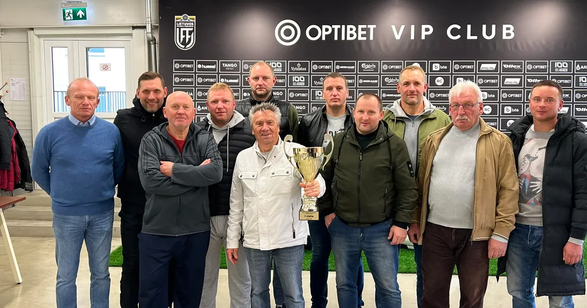 Alytaus senjorų komanda „Vytis“ laimėjo neeilinį turnyrą Vilniuje