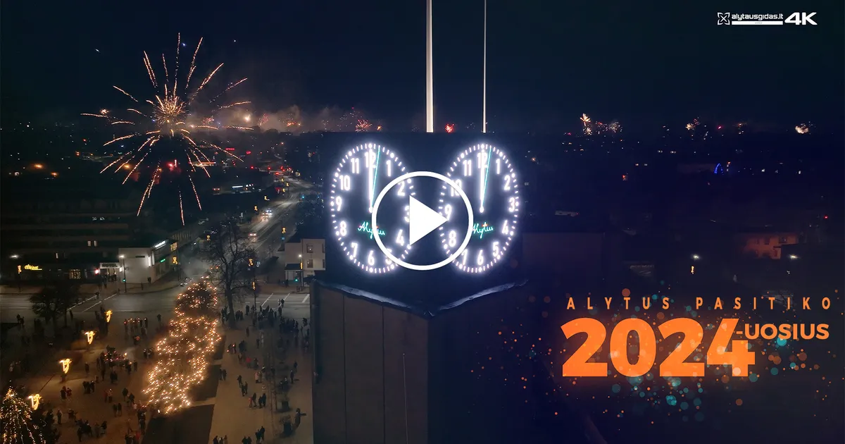 Alytus sutiko 2024-uosius