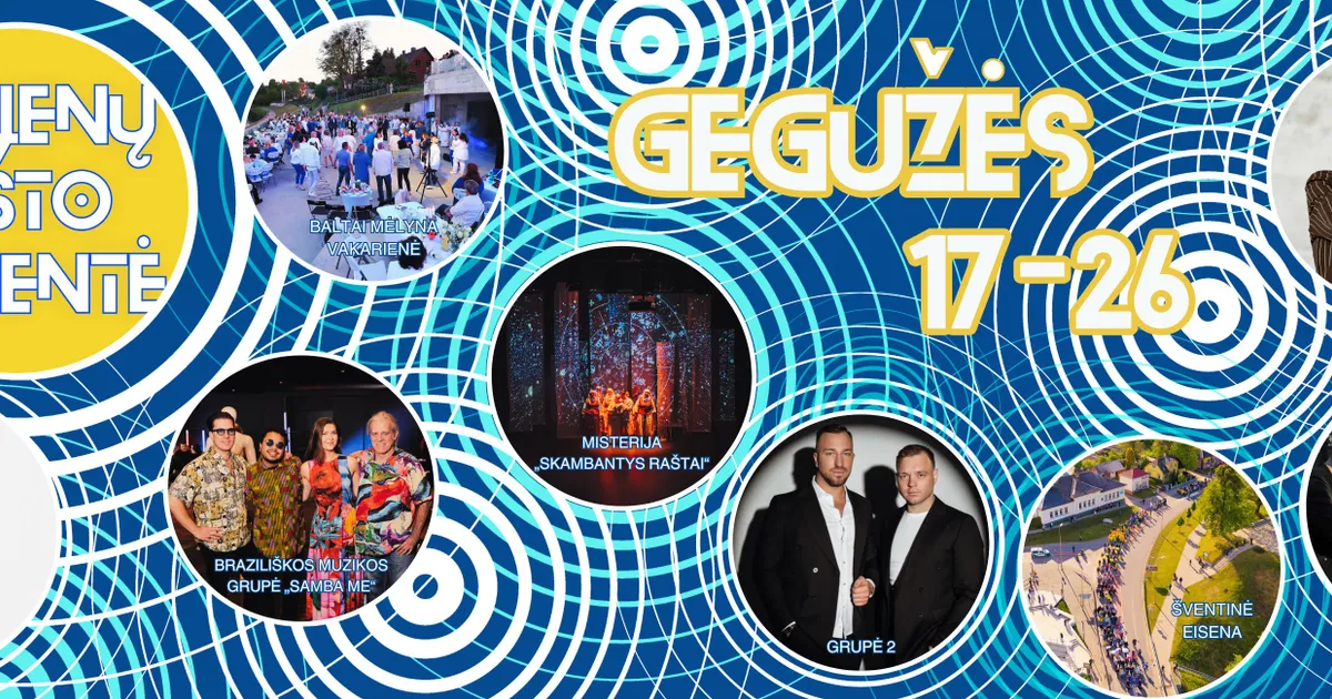 Prienų krašto šventė – turininga 10-ies dienų kelionė kultūros slėniu