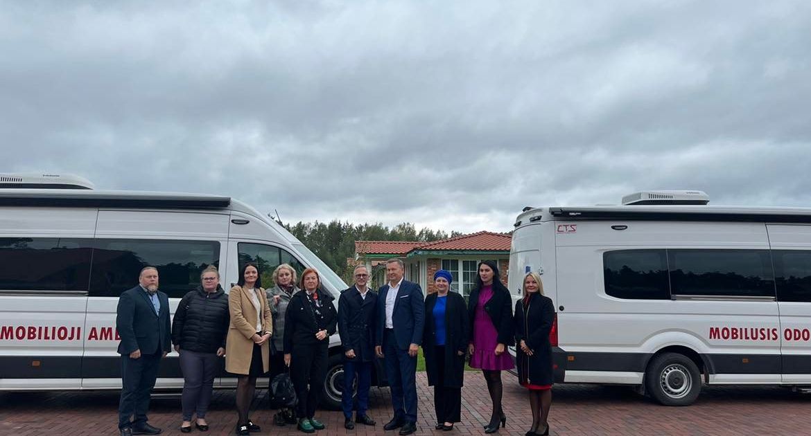 Mobiliomis ambulatorijomis rajone domėjosi Šakių ir Kėdainių savivaldybės