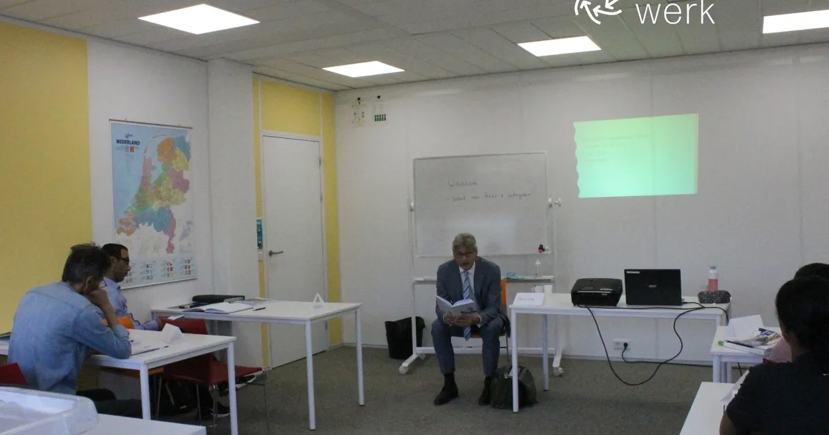 Burgemeester en wethouders gastdocent bij Integratiewerk