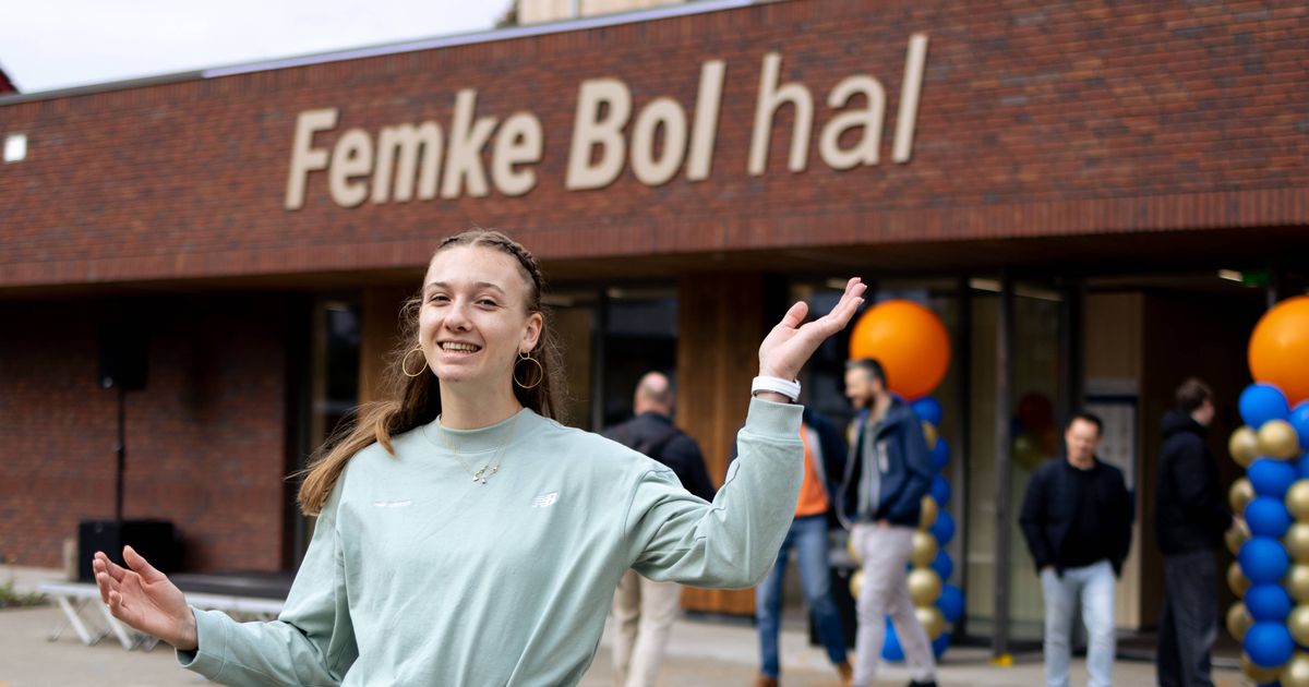 Femke Bol hal feestelijk geopend