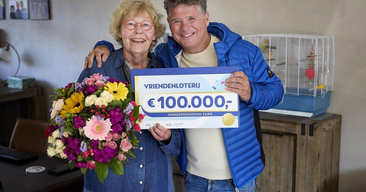 Inge uit Arnhem wint €100.000,- bij de VriendenLoterij