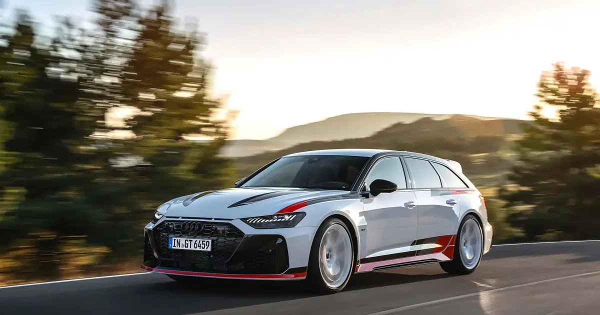 Audi RS6 Avant GT: omaggio agli anni '80, livrea e assetto ad hoc