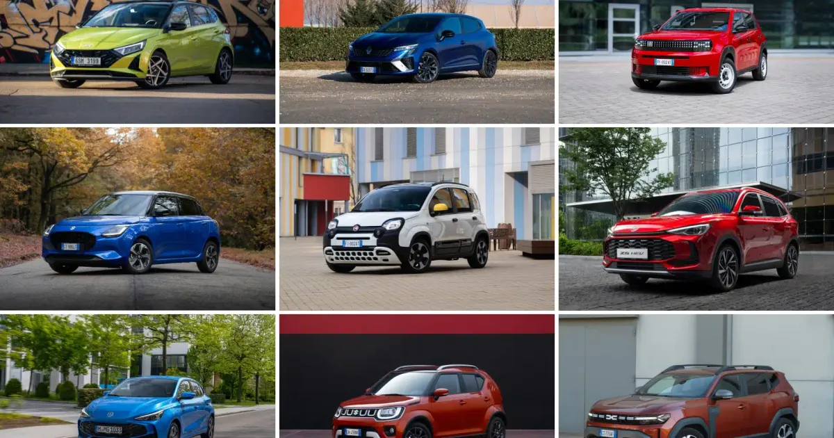 Auto ibride economiche 2025: i 10 modelli che costano meno