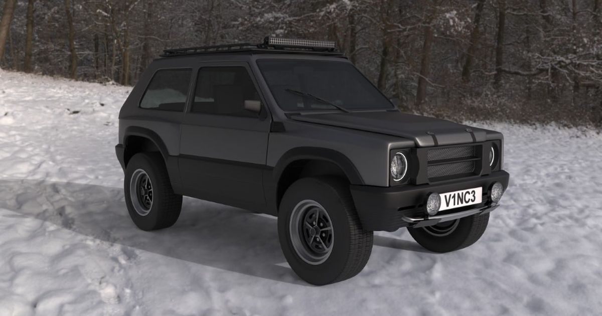 Fiat Panda 4x4 restomod: grinta da vendere in versione ibrida
