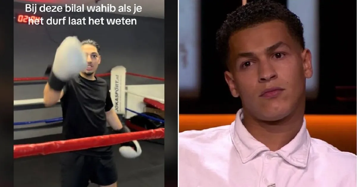 Bilal Wahib uitgedaagd voor gevecht door slachtoffer '17K' live video ...