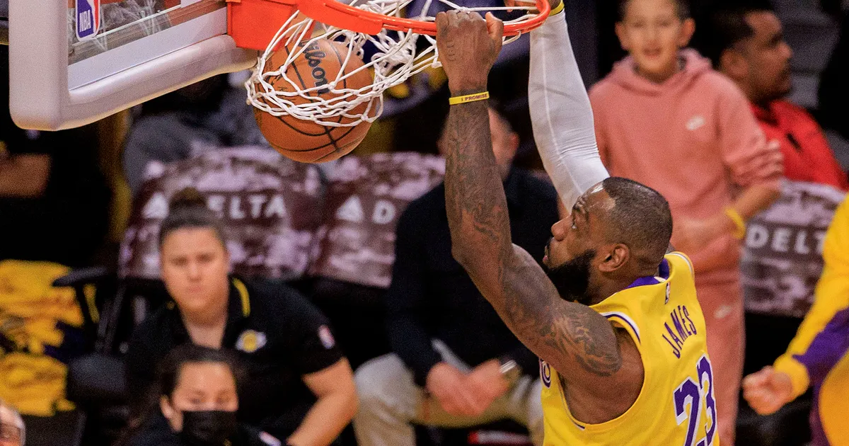 LeBron James, when asked about which young players he enjoys to spend ...