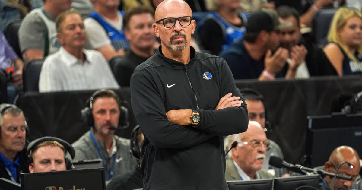 Dallas Mavericks head coach Jason Kidd is changing his team's rotation