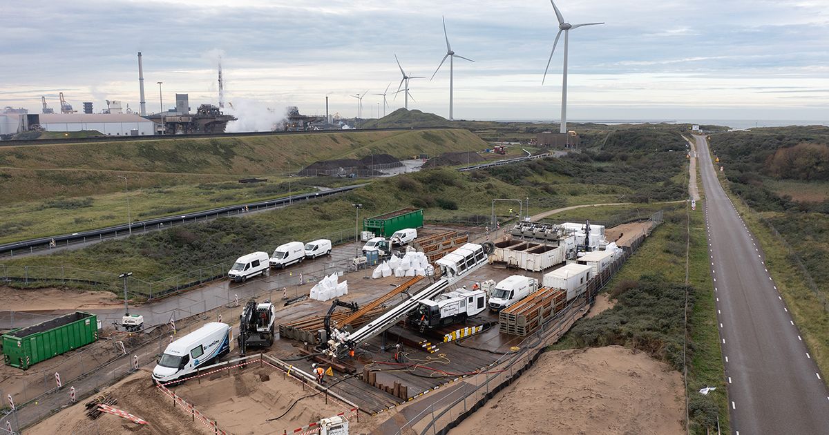 Ondergrondse boringen TenneT van Beeldenpark naar terrein Tata Steel ...