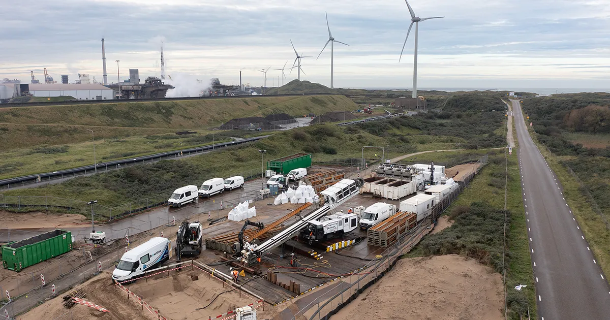 Ondergrondse boringen TenneT van Beeldenpark naar terrein Tata Steel ...