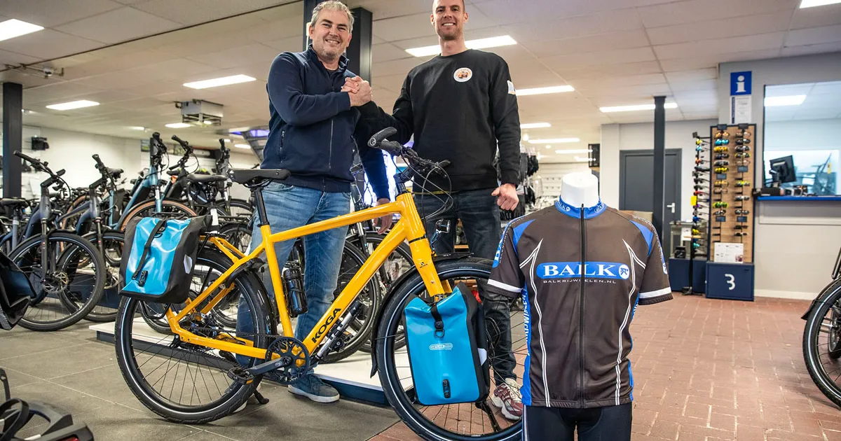 Tim Schroeder gestart met fietstocht 5000 km door Amerika voor ...