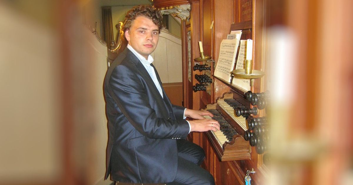 Evan Bogerd speelt Bach en Kee in de Grote Kerk van Beverwijk