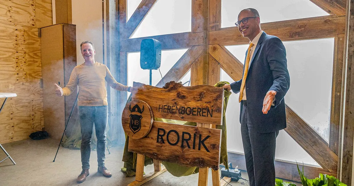 Herenboeren Rorik officieel geopend