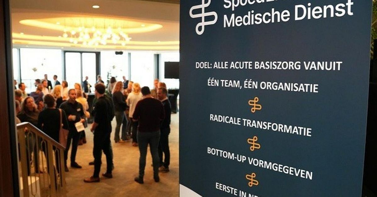 Eerste Spoedeisende Medische Dienst (SEMD) van Nederland van start ...