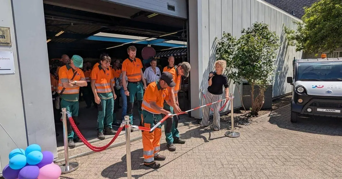 IJmond Werkt! opent nieuw pand voor groenteams aan de Molenwerf in Uitgeest