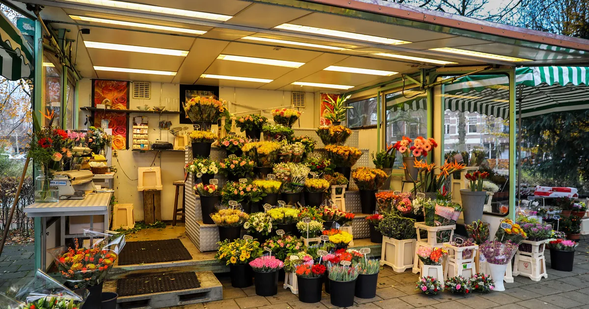 Bloemendaalse bloemenstal al 60 jaar een begrip