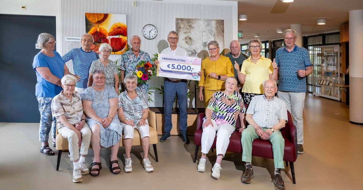 Senioren Vereniging Haagse Beemden ontvangt 5.000 euro van VriendenLoterij