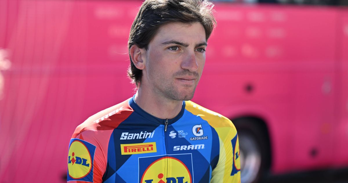 “No me quieren ahí arriba”: Giulio Ciccone se cae de la general del ...