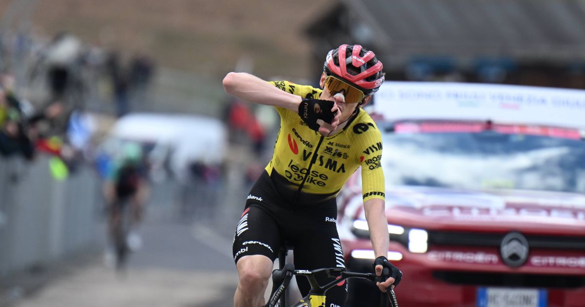 Resultados Giro de Italia 2026 Etapa 7: Jonas Vingegaard se exhibe y ...