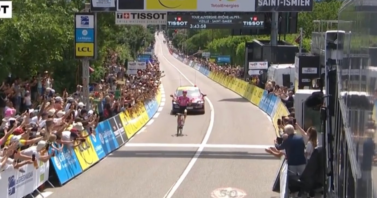 Resultados Tour Auvergne Rhône-Alpes 2026 Etapa 1: Sorprende Baudin y ...