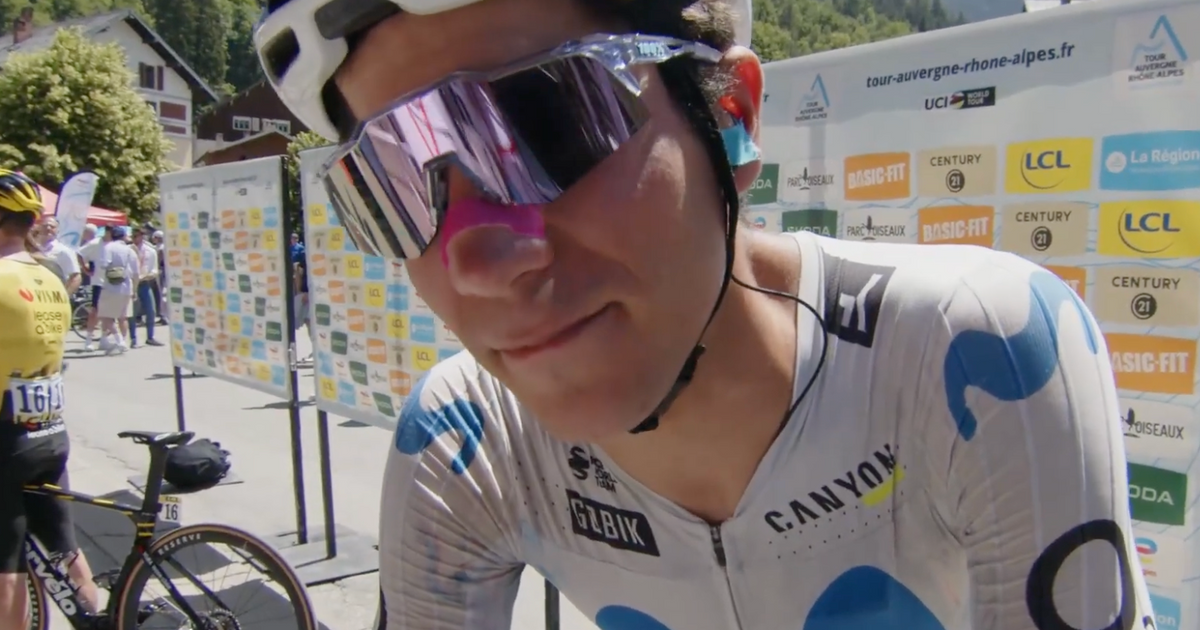 Cian Uijtdebroeks, ambicioso para Movistar Team: “La idea es seguir ...