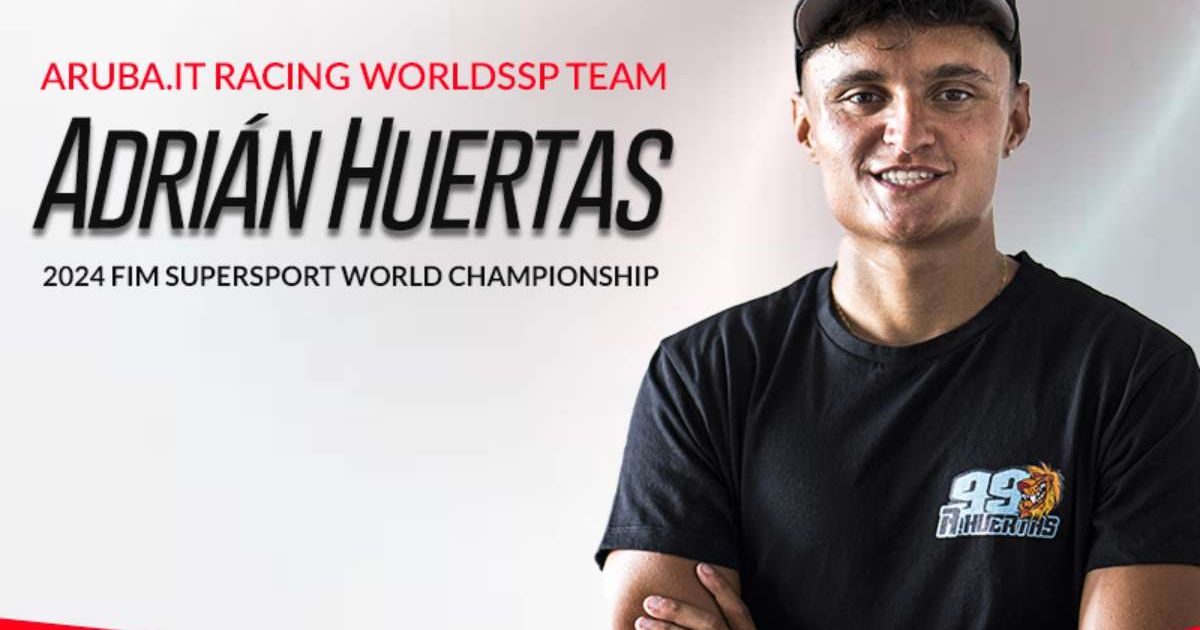 Supersport, Huertas sostituirà Bulega nel 2024: accordo con Aruba Ducati