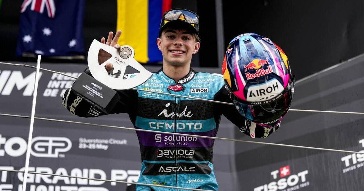 David Alonso, un primo risultato già storico in Moto2