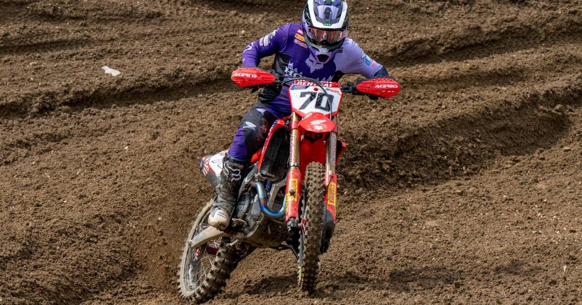 Il prototipo 2026 della Honda CRF450R convince al debutto MXGP a Loket