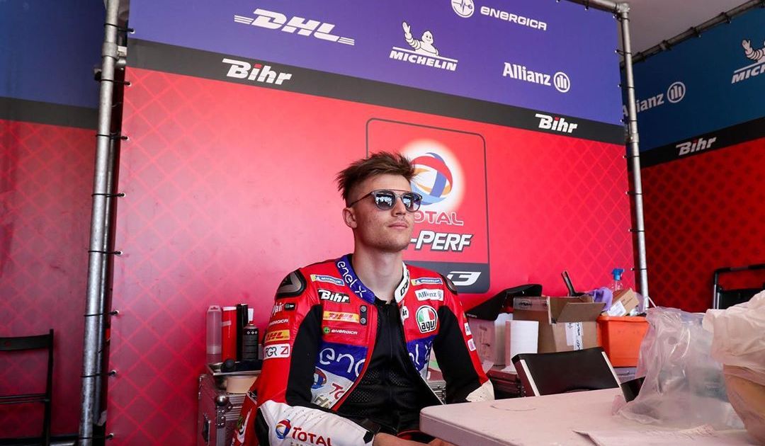 MotoE, lesione al legamento crociato per Tommaso Marcon