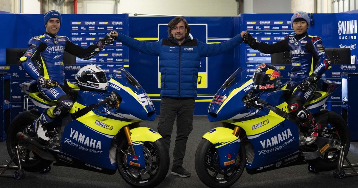 Moto2, Yamaha VR46 Master Camp presenta il 2024 con Alcoba e Sasaki