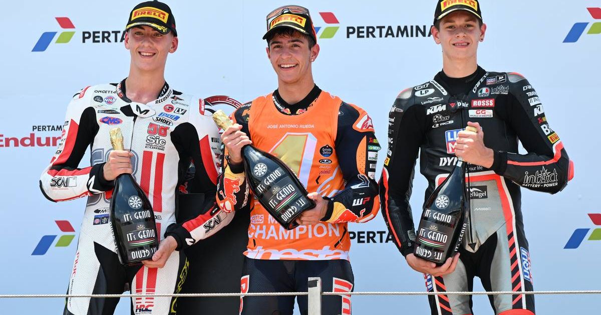 Moto3: Luca Lunetta e Guido Pini, quanto vale il podio di Mandalika