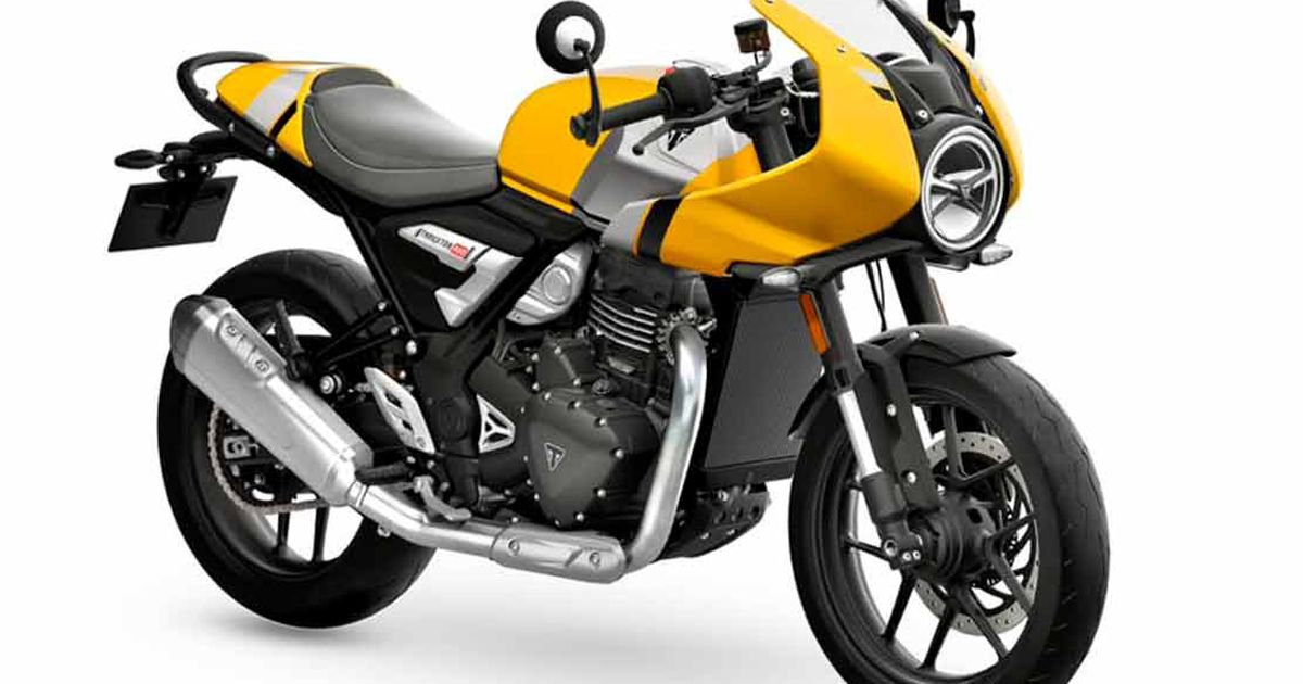 Triumph lancia la Thruxton 400: stile classico e tecnologia moderna