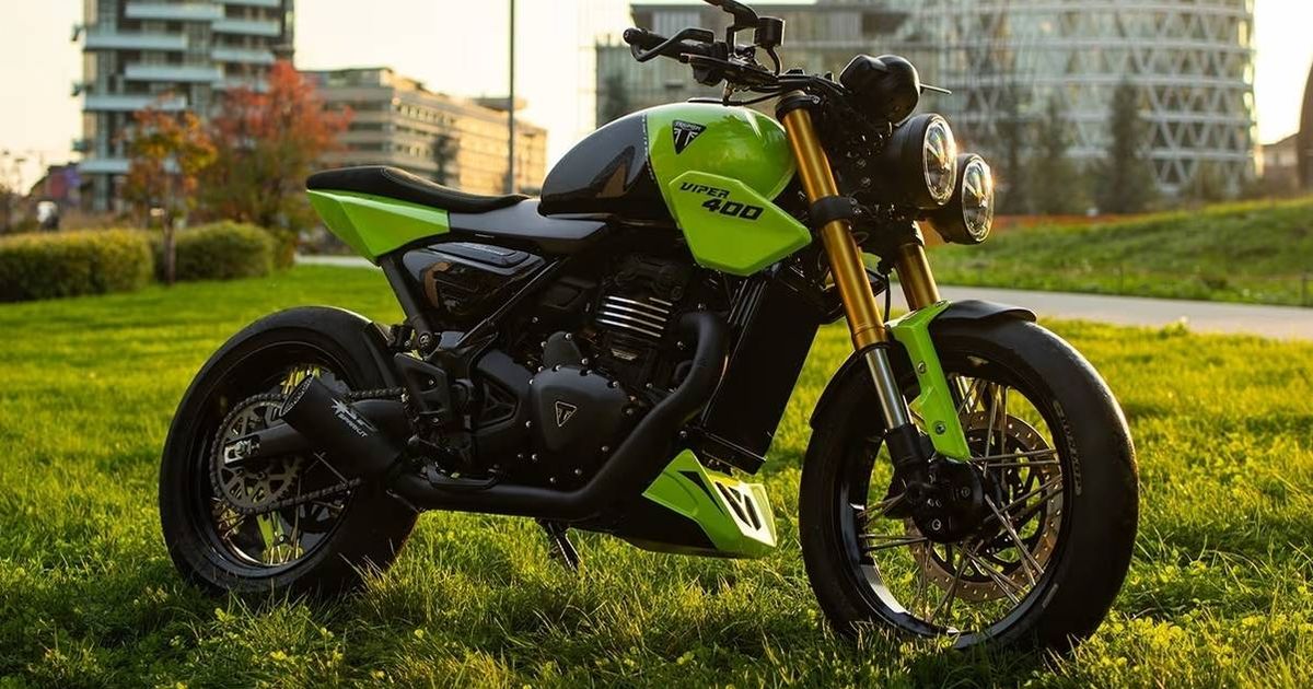Triumph Viper 400 all’asta per "Save the Children": la showbike unica ...