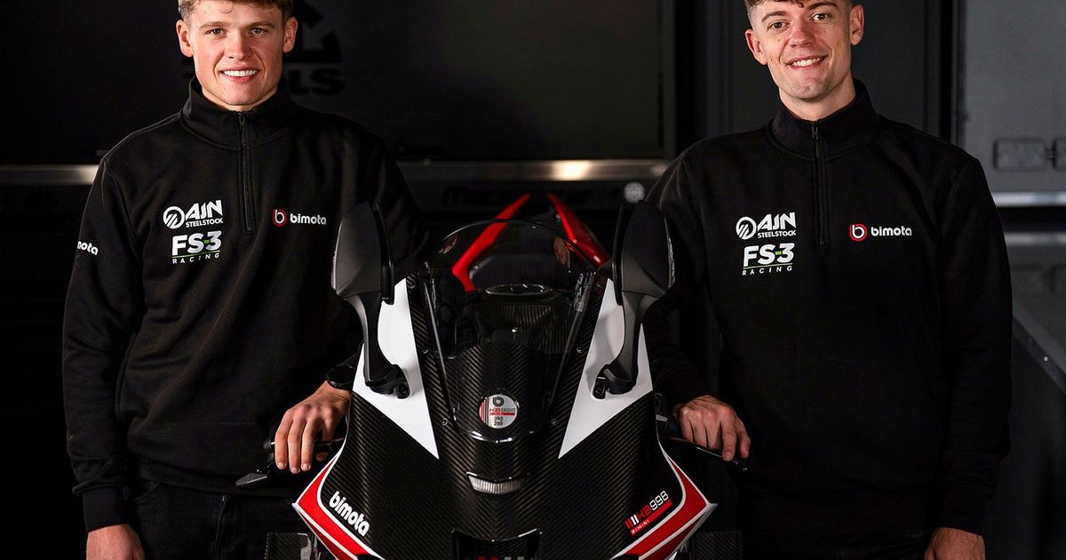 Joe Talbot and Max Cook with Bimota for the 2026 British Superbike ...