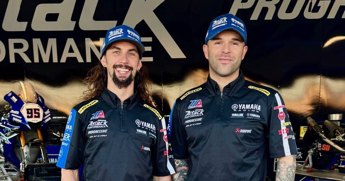 MotoAmerica Superbike: JD Beach and Bobby Fong together on the Yamaha ...