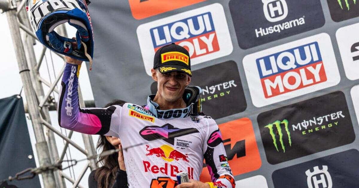 Motocross: Andrea Adamo, here's how he bounced back in the German mud
