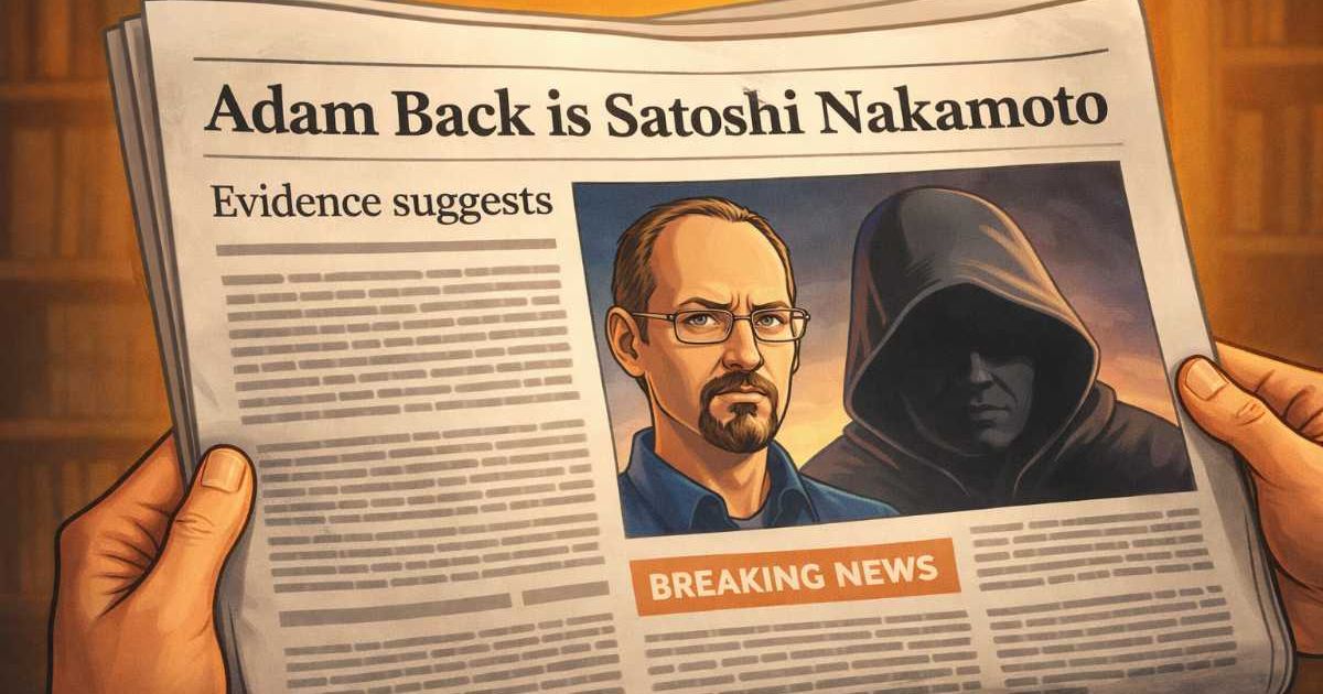 NYT noemt Adam Back sterkste Satoshi-kandidaat, Back ontkent
