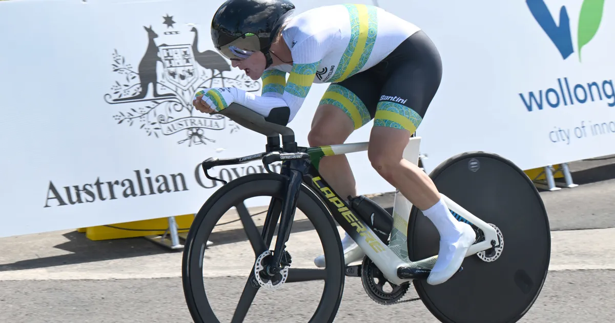 Grace Brown wins Olympic time-trial championships! Briton Anna Henderson comes second whilst ...