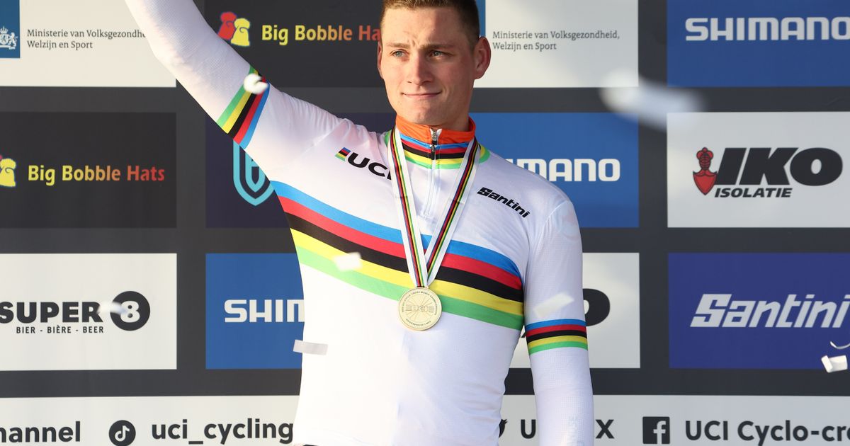 Mathieu van der Poel is champion of the world! Becomes first rider to ...
