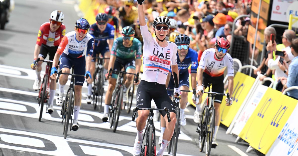 Tour de France: Tadej Pogacar strikes back and wins stage 6 distancing ...