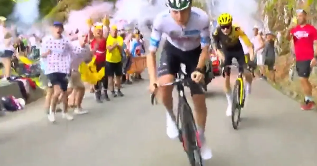 VIDEO: Tadej Pogacar's stage winning attack at Cauterets