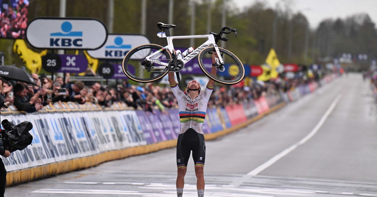 Magnificent Mathieu van der Poel goes back-to-back with Paris-Roubaix ...